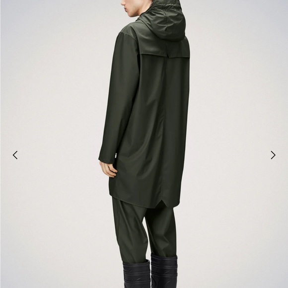 Rains | Jackets & Coats | Nwt Rains Evergreen Long Rain Jacket Various ...
